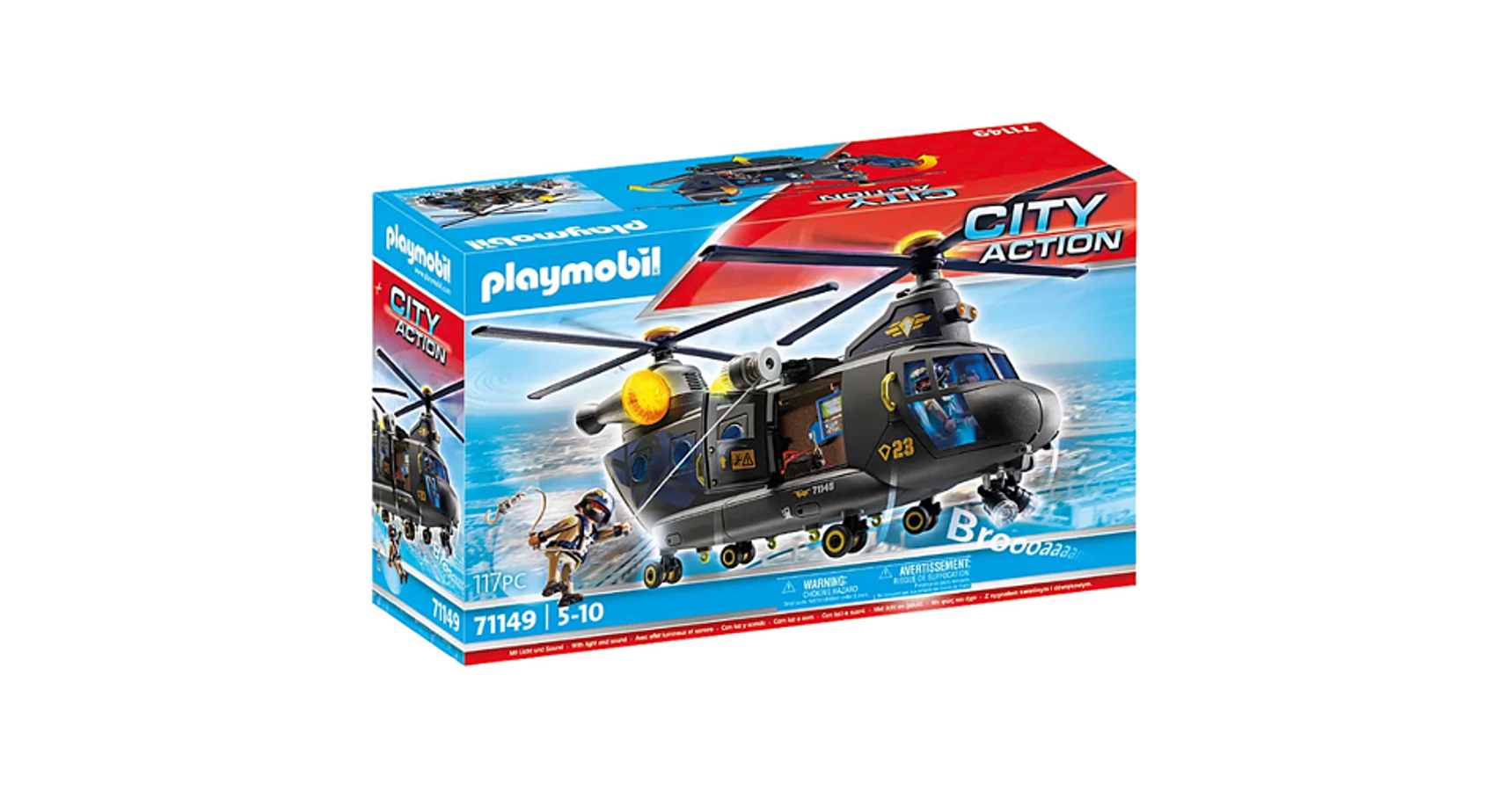 Playmobil: SWAT - Mentőhelikopter (71149)